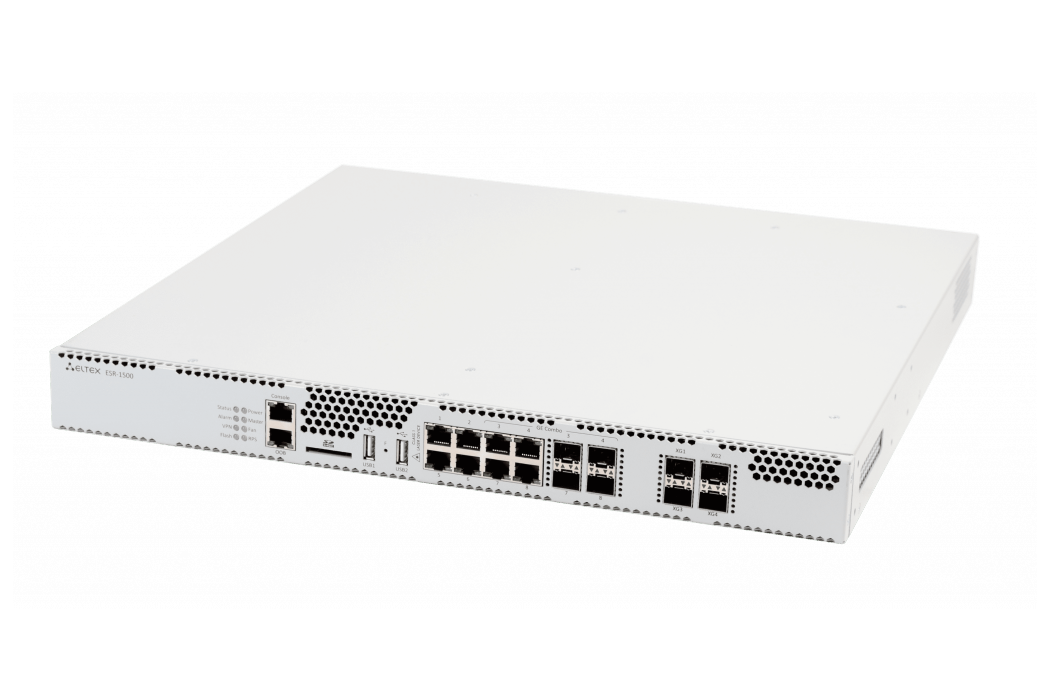 ESR-1500 FSTEC | Межсетевой экран Eltex 4х1G, 4хcombo 1G, 4х10G ...