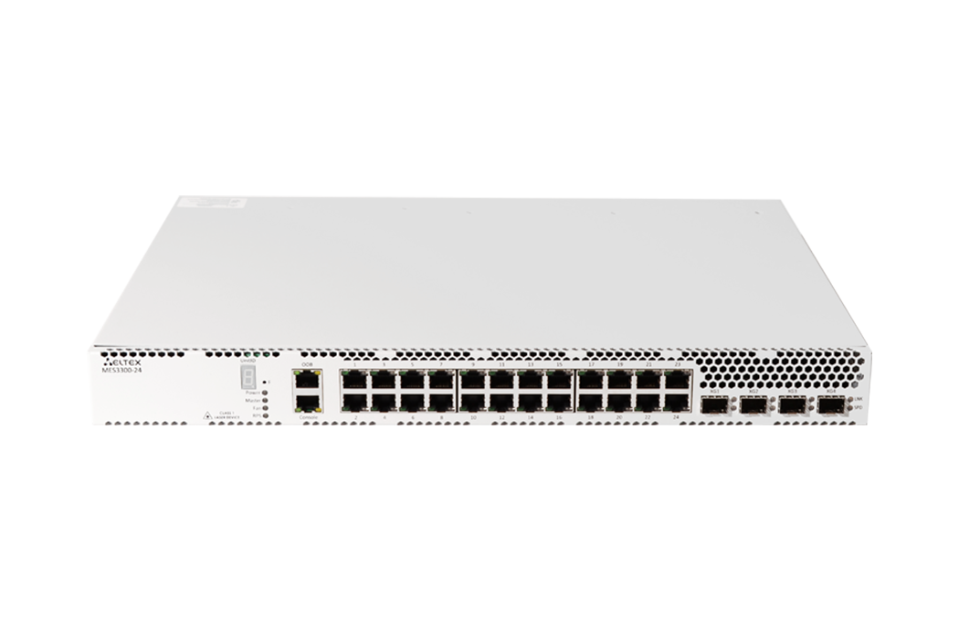 MES3300-24 | Коммутатор Eltex 24 порта 1G, 4 порта 10G (SFP+) — Купить ...