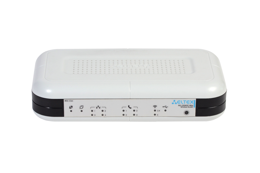 RG-1504GF-Wac | Eltex VoIP шлюз 4 FXS, SFP WAN, Wi-Fi Dual Band — Купить с гарантией в «Элтекс ...
