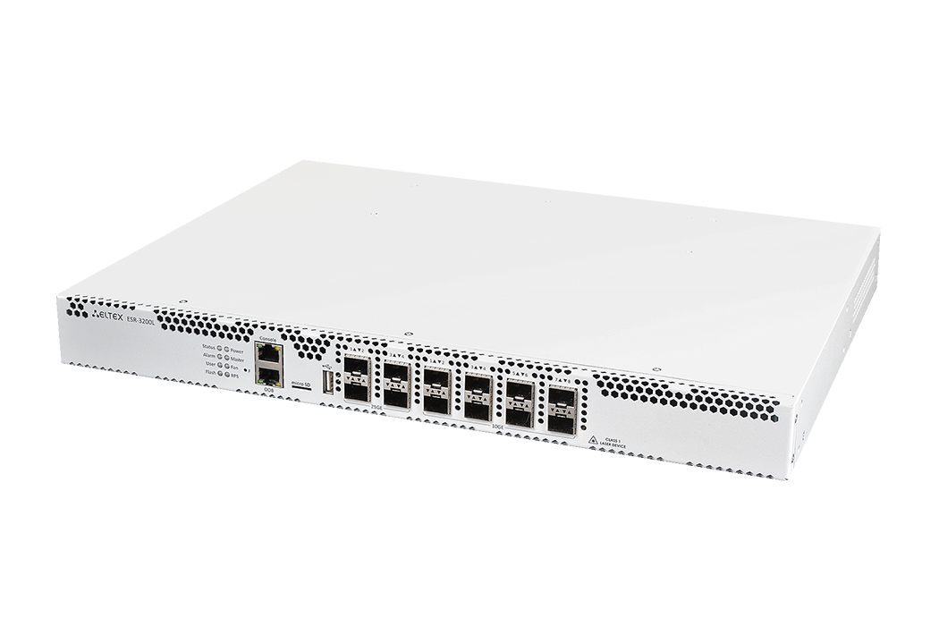 ESR-3200L FSTEC | Межсетевой экран Eltex 8×10G SFP+, 4×10G (SFP+) / 25G (SFP28), Firewall ...